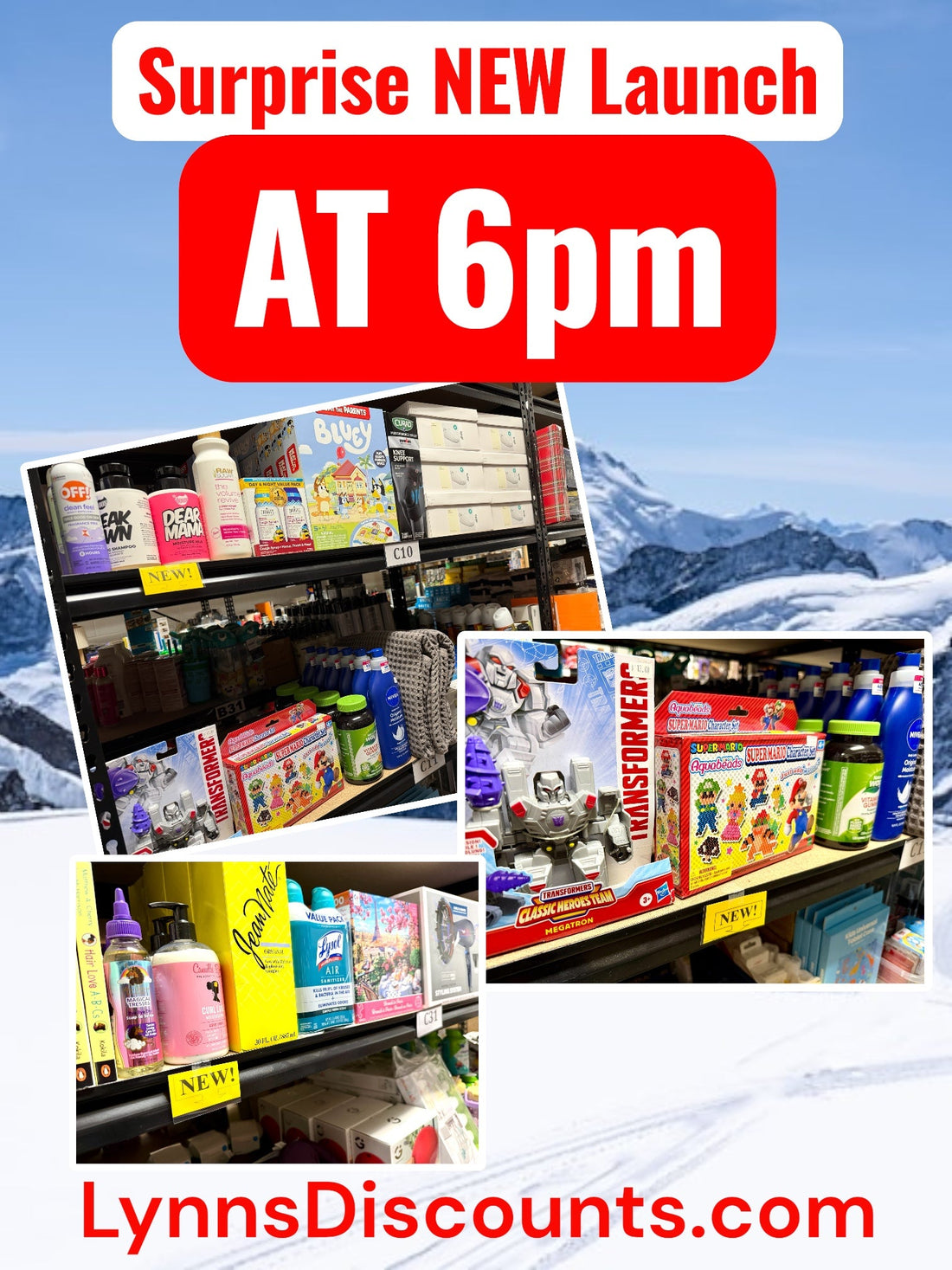 The Fun Continues: Surprise Launch Tonight at 6PM! 🎉 – Lynn’s Discounts