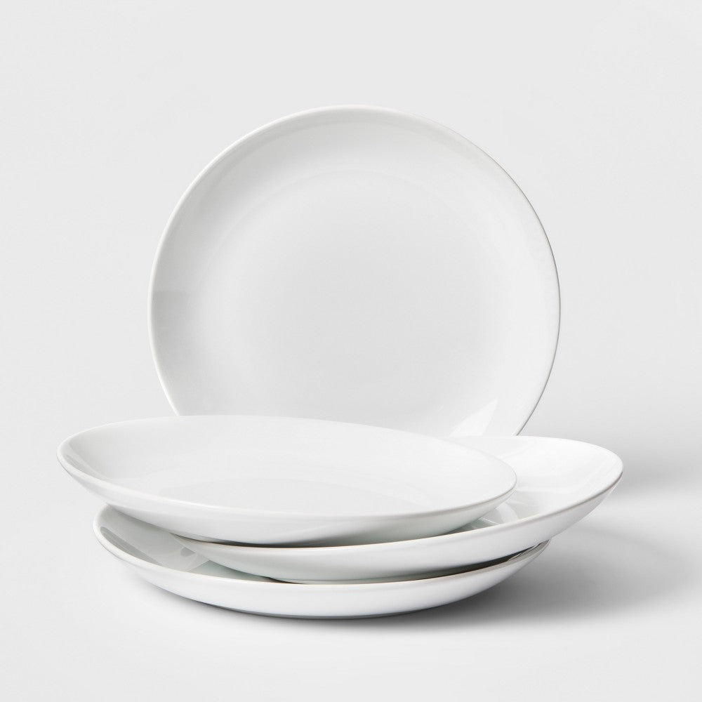 11" Porcelain Coupe Dinner Plate White – Lynn’s Discounts