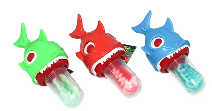 Shark Pops 1 count *Flavor & Color Chosen at Random* *Best By 10/25/20 ...