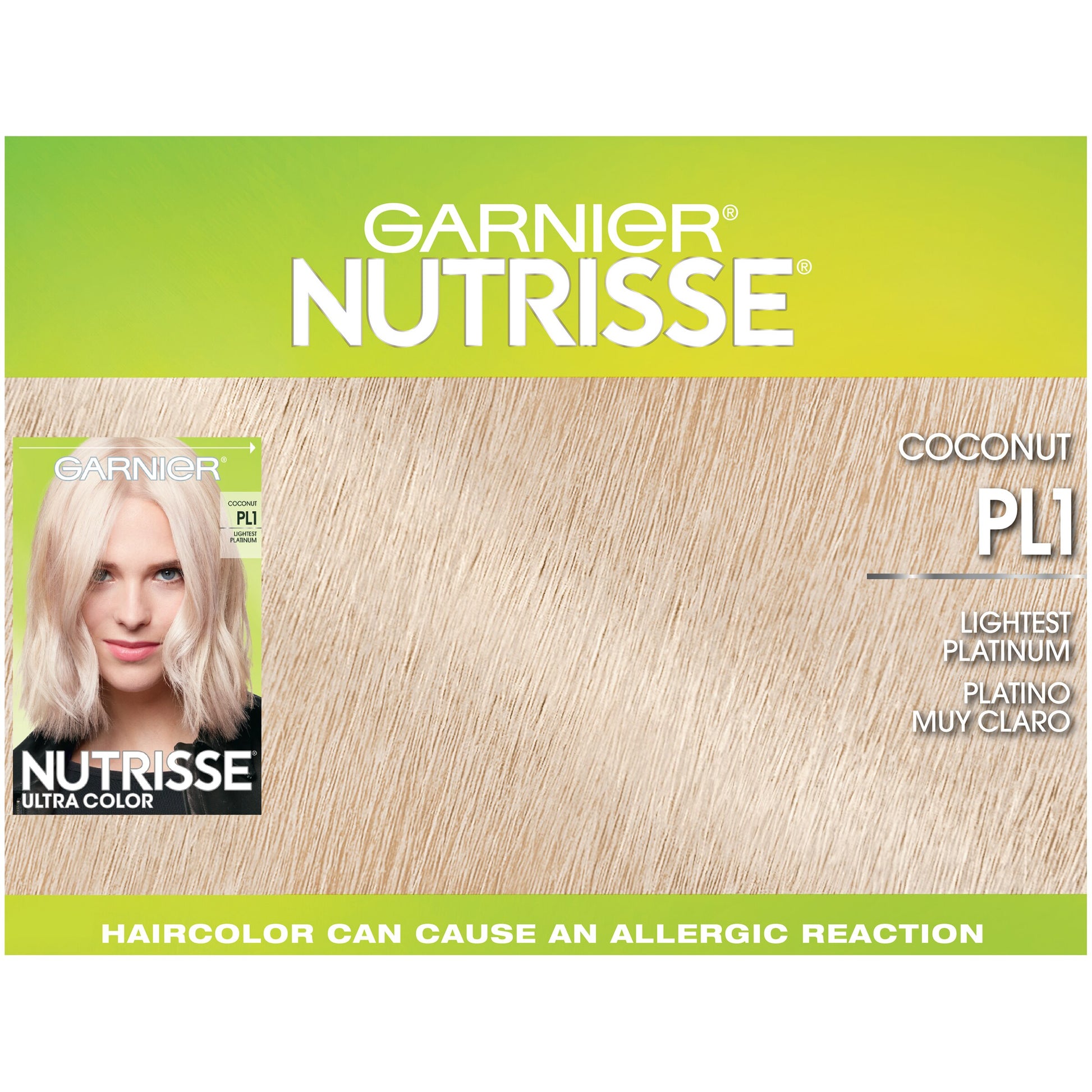 Garnier Nutrisse Ultra Color Nourishing Hair Color Creme, Pl1 Ultra Pu ...