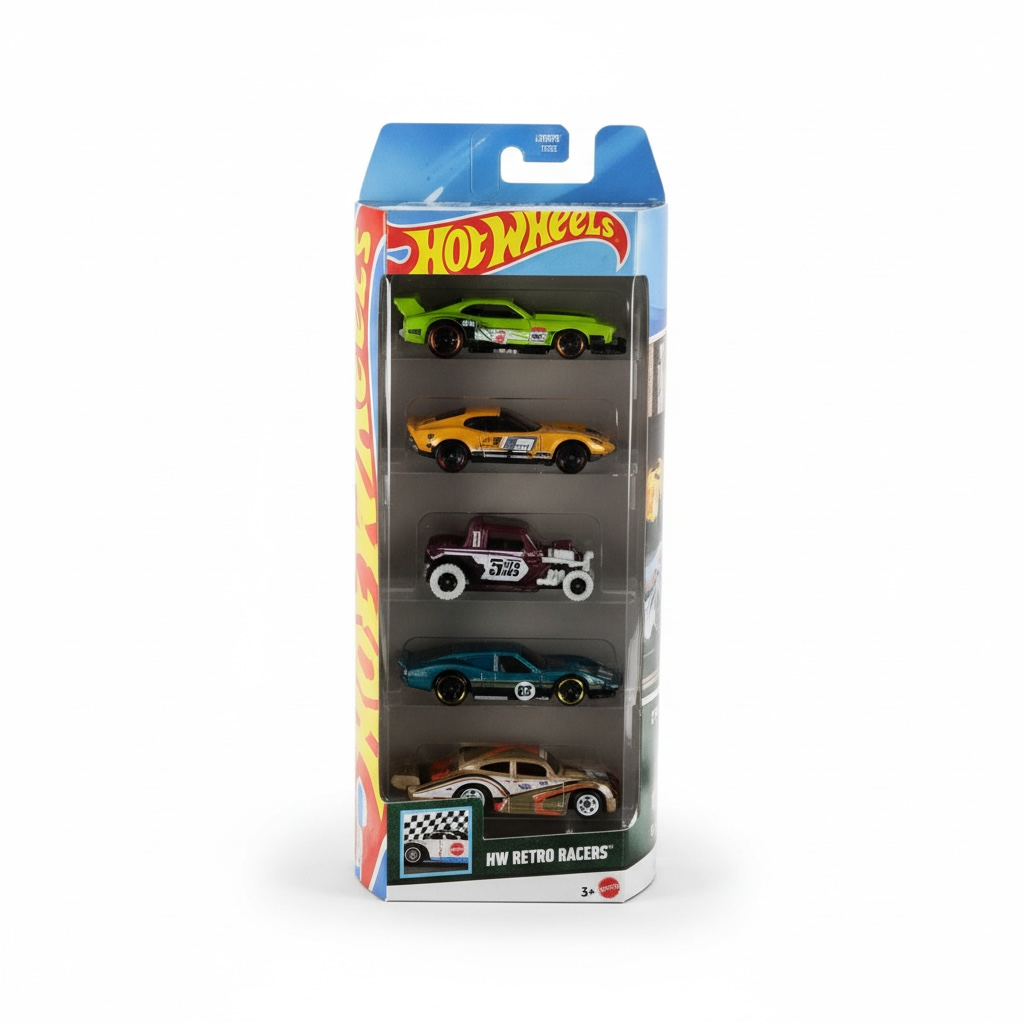 Hot Wheels Vehicle 5 Pack, Assorted Themes *Color & Style Vary Chosen ...