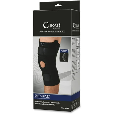Curad Neoprene Hinged U-Shaped Knee Support - Small *Damaged Package S ...
