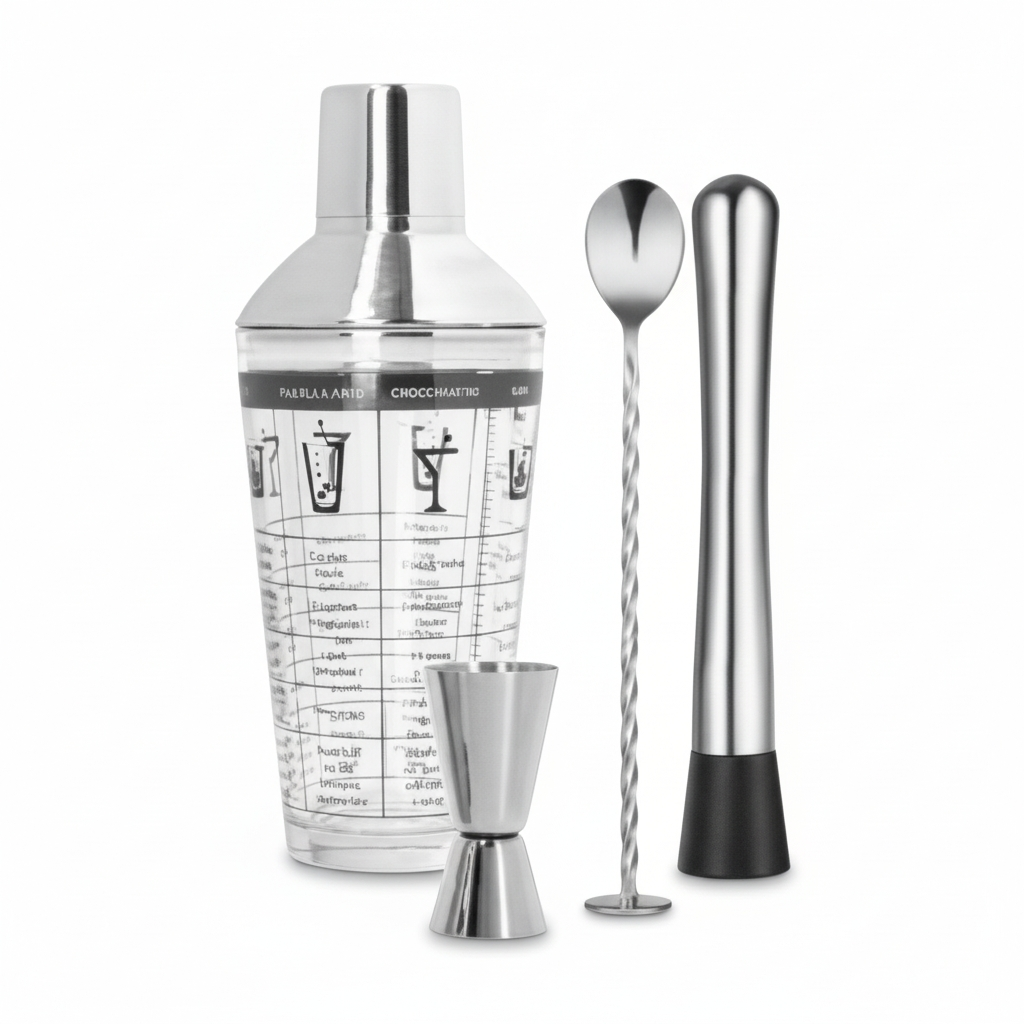 Maker's Silver One 4-Piece Premium Cocktail Kit – Lynn’s Discounts