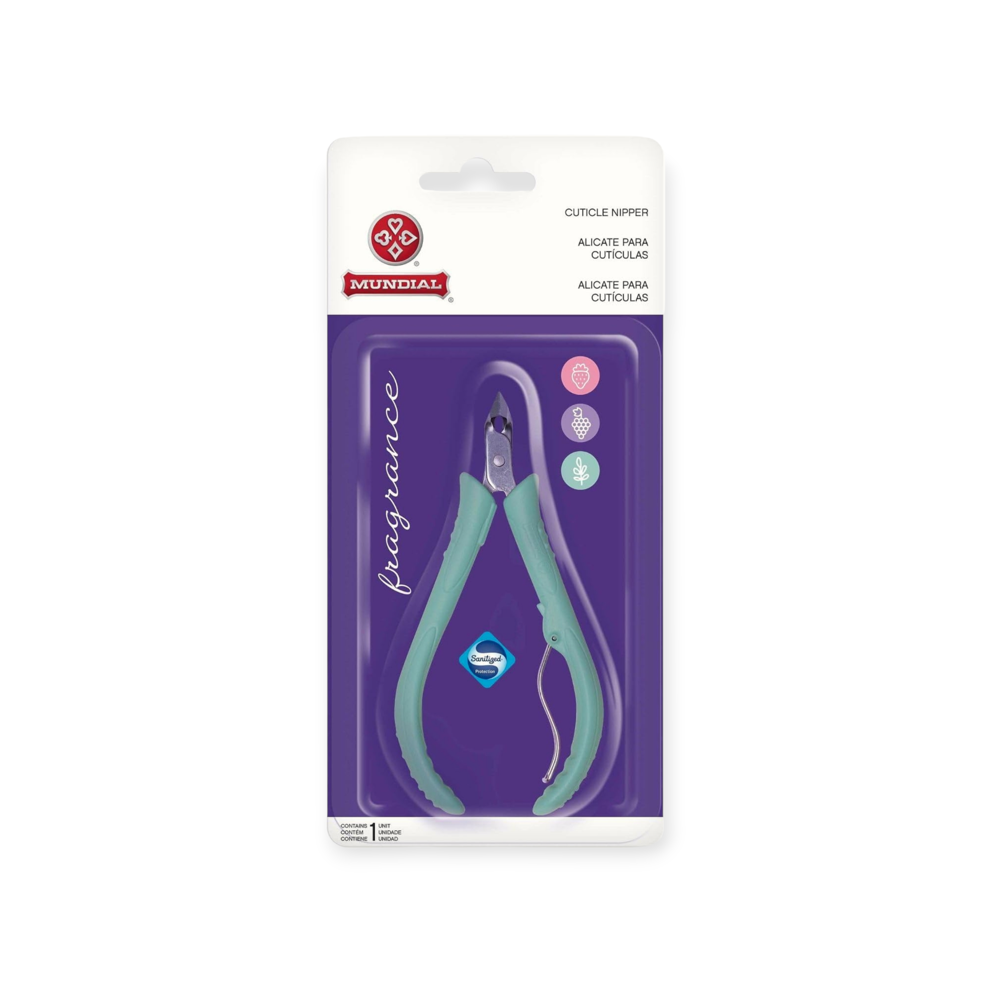 Mundial 1/2 Jaw Cuticle Nipper Flex With Fragrance *Color & Fragrance ...